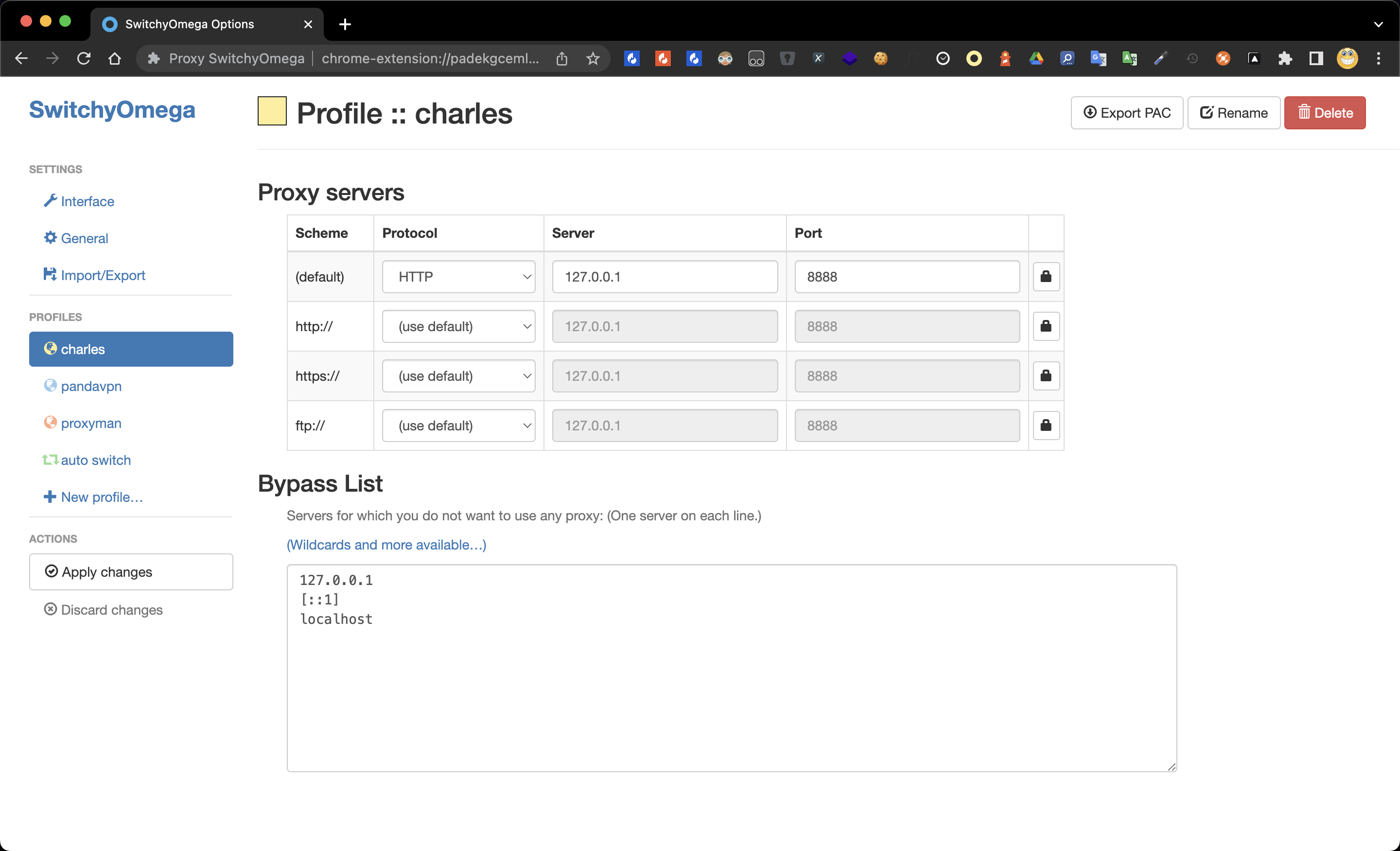 使用 Charles 修改响应状态码 | K8sCat